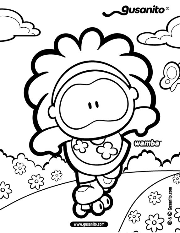 Dibujos de wamba y wero para colorear - Imagui