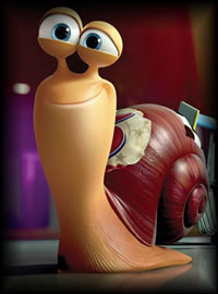 TURBO, el caracol super veloz¡!