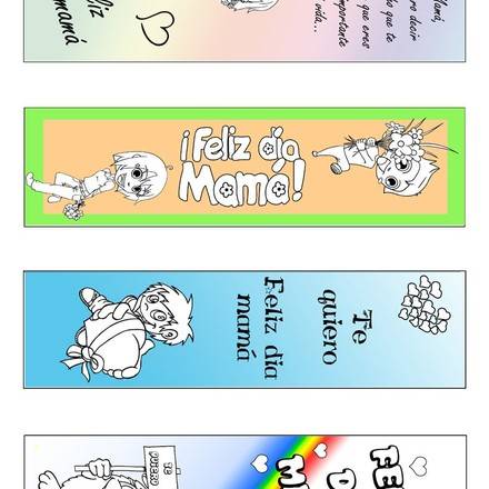 Marcapaginas DIA DE LA MADRE - Actividades manuales - Vídeos de ...