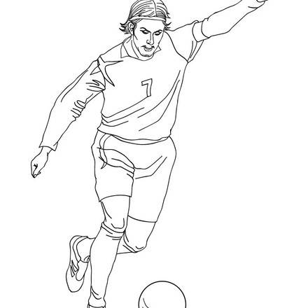 FUTBOLISTAS para colorear - pintar los 48 mejores jugadores de fútbol ...