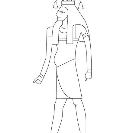 DIOSES EGIPCIOS para colorear - Dibujos para colorear - Imprime dibujos ...