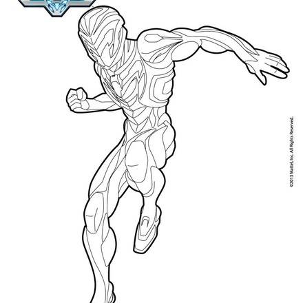 MAX STEEL para colorear - Dibujos para colorear - Imprime dibujos para ...