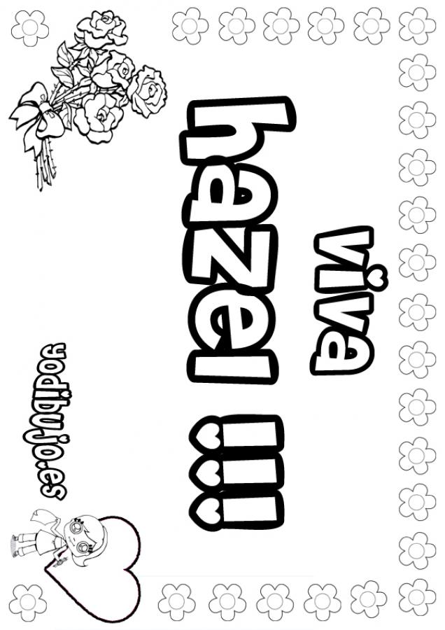 10 Hazel Coloring Pages Free Printables Stevie Doodles - Bank2home.com
